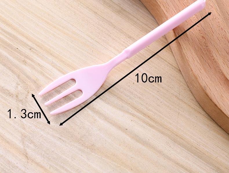 Heavy-Duty Individually Wrapped Round-Handle Cake Fork – yelxino.com