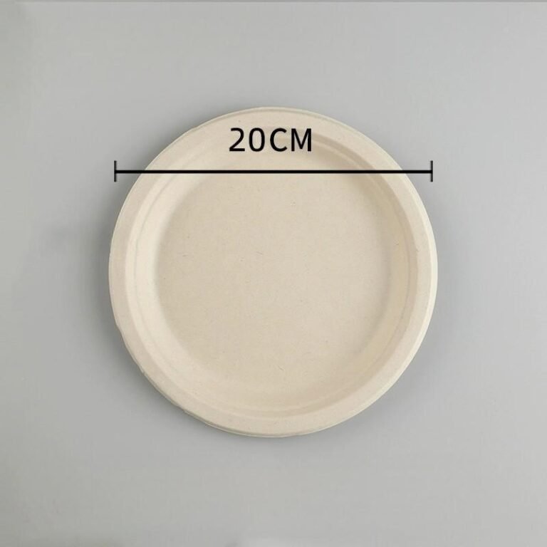 Biodegradable Rice Husk Disposable Tableware Set – Food-Grade Plates ...